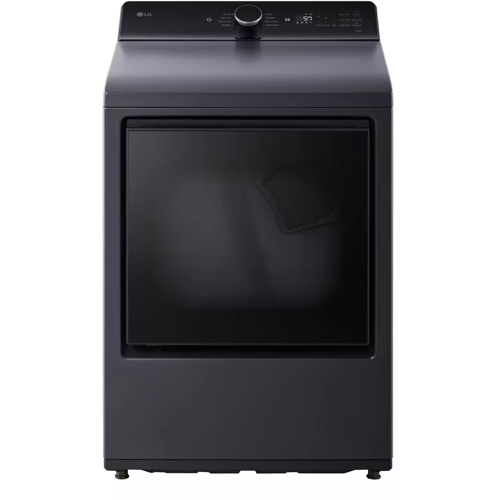 DLE8400BE LG 7.3 cu. ft. Electric Dryer with EasyLoad™ Door and AI ...