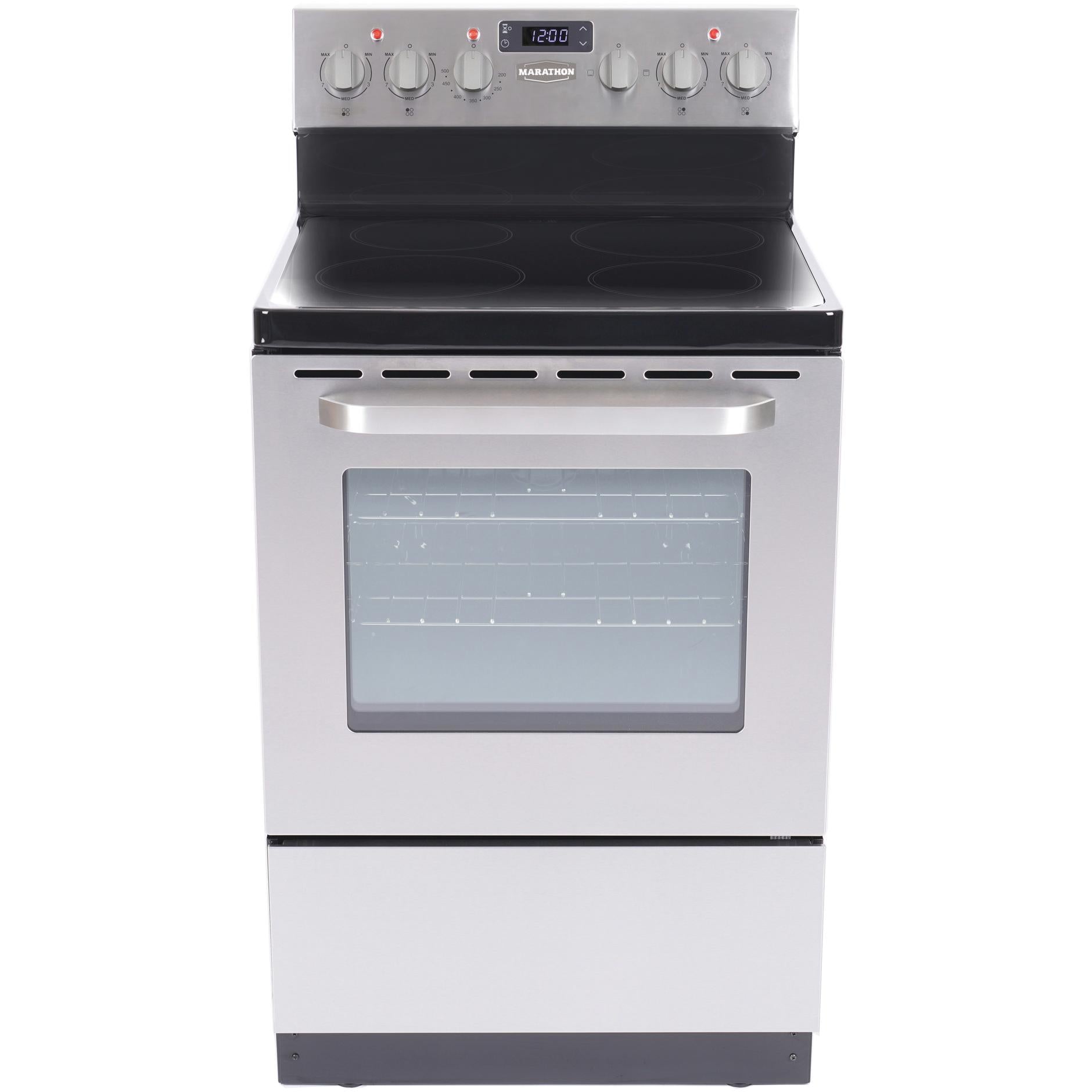 MER245SS2 Marathon 24-inch Freestanding Electric Range MER245SS-2 ...