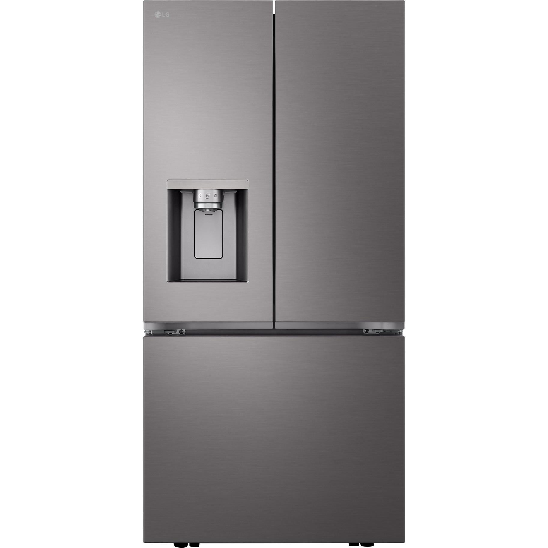 LF25S6330D LG 33-inch 24.5 cu. ft. 3-door french door refrigerator ...