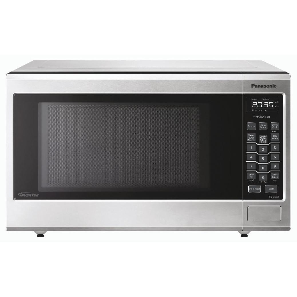 NNST663SCC Panasonic 21-inch 1.2 cu. ft. Countertop Microwave Oven with ...