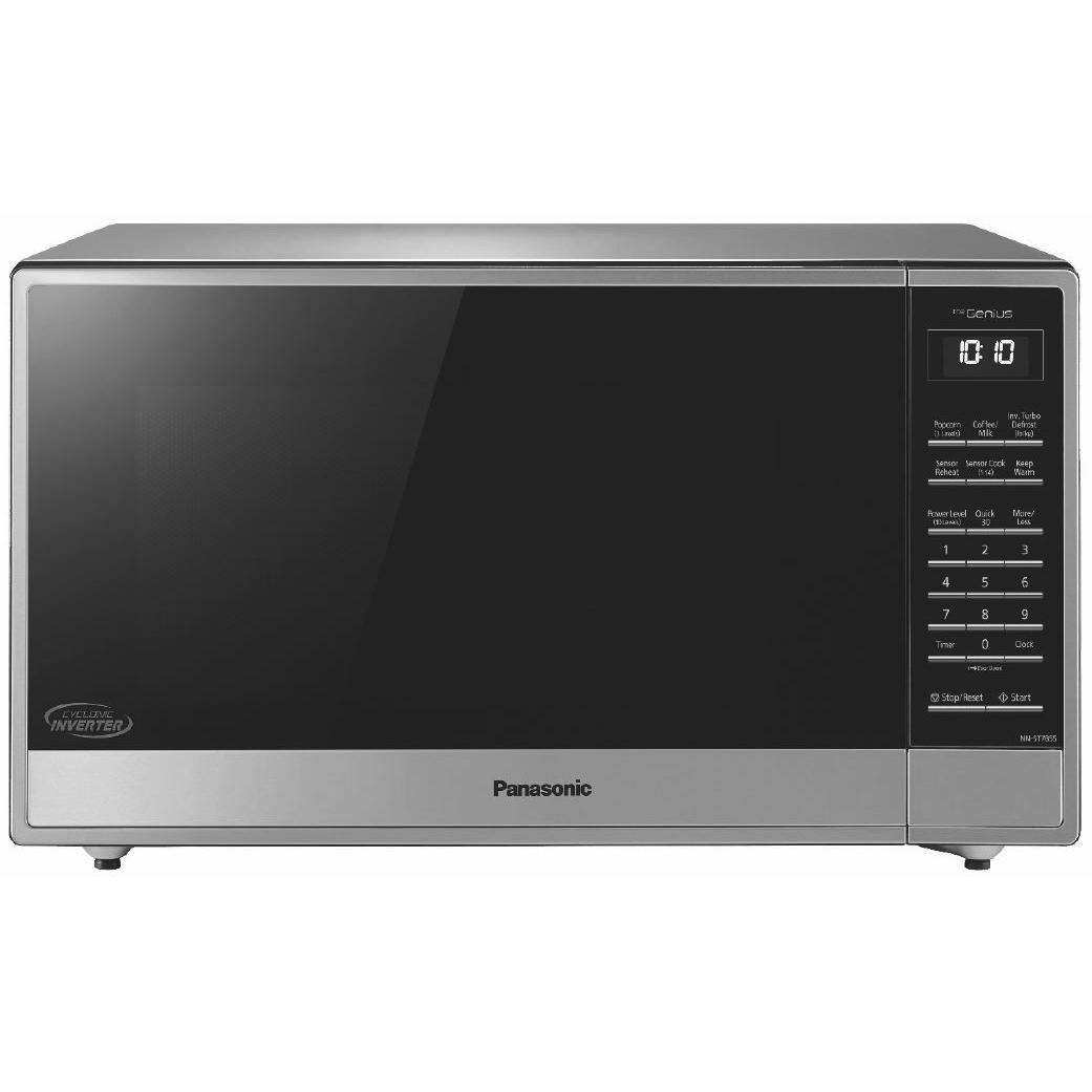 NNST785SC Panasonic 22-inch, 1.6 cu. ft. Countertop Microwave Oven with ...