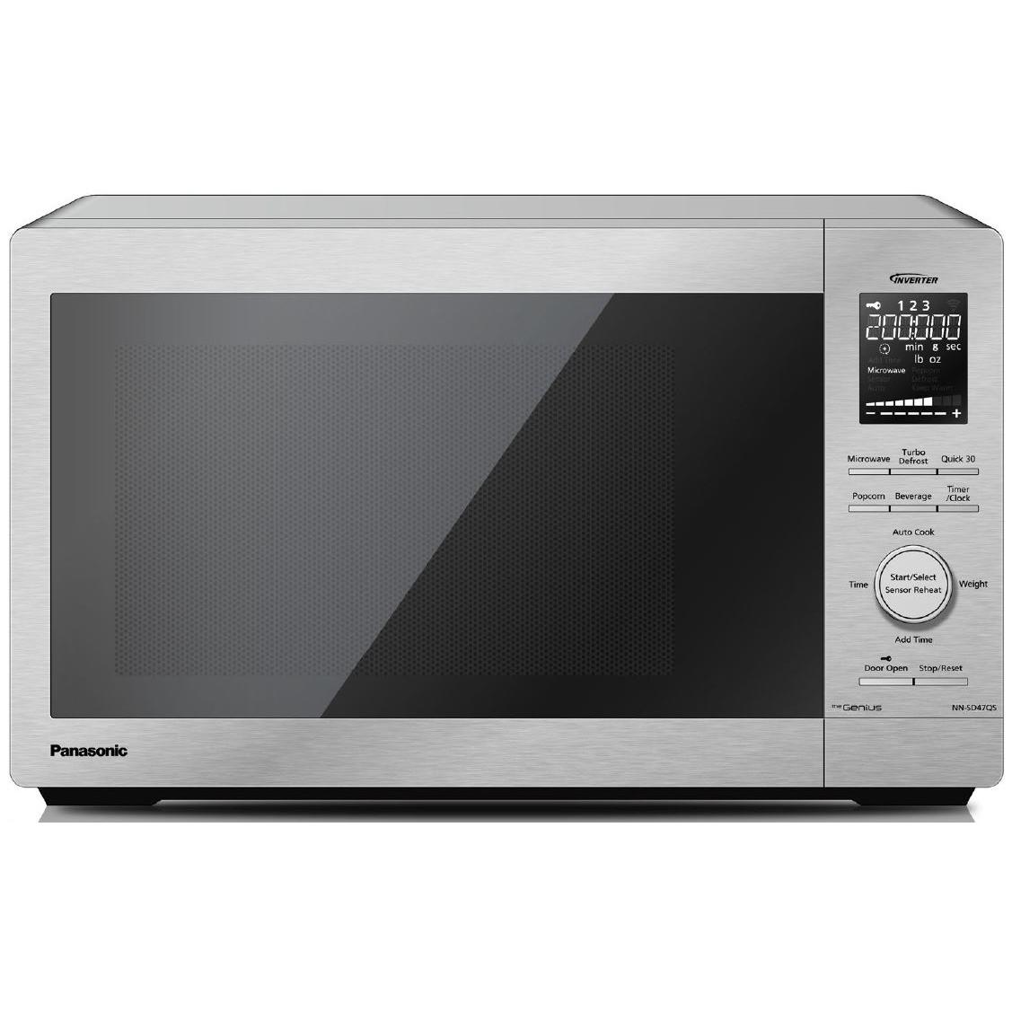 NNSD47QS Panasonic 19-inch, 0.9 cu. ft. Countertop Microwave Oven with ...