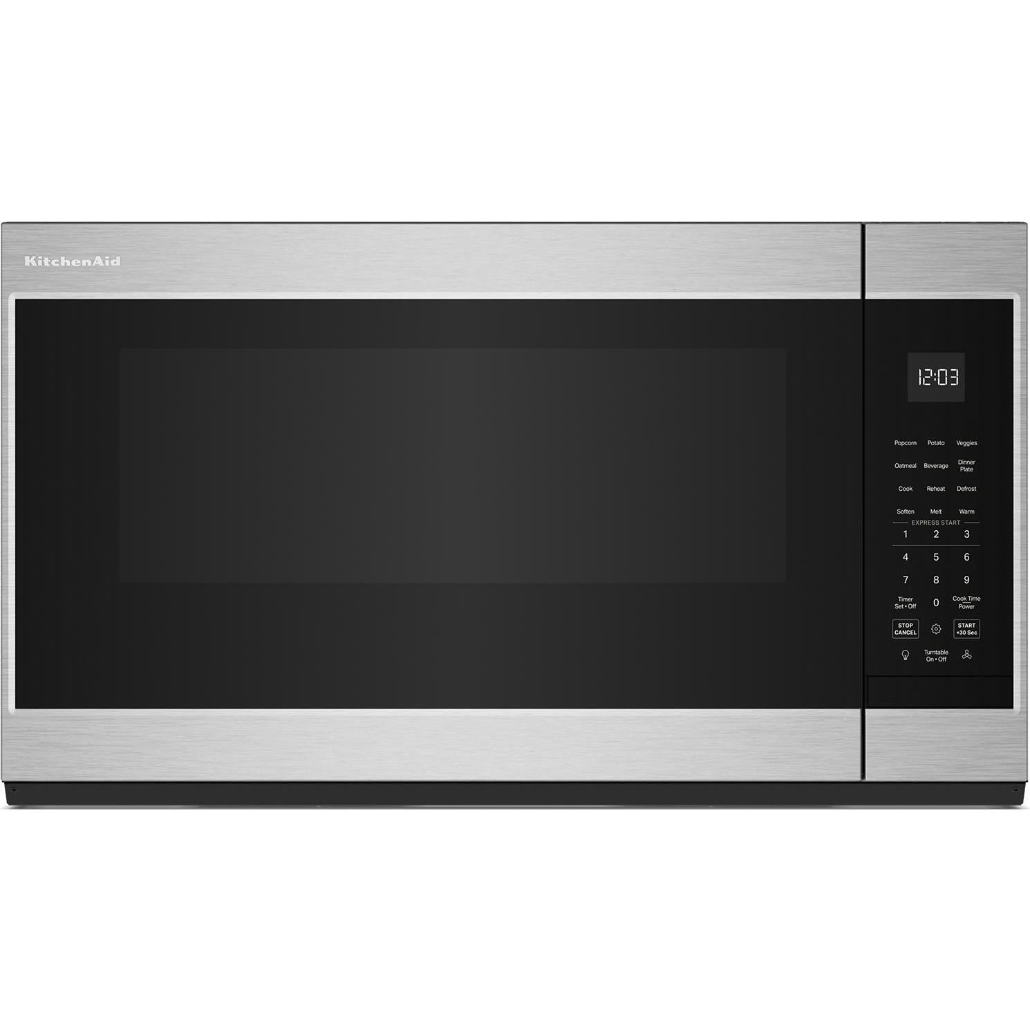 YKMMS130RPS KitchenAid 1.9 cu. ft. Over-The-Range Microwave Oven ...