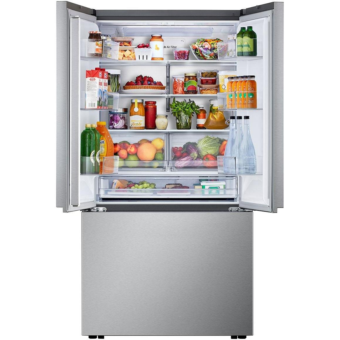 LF25Z6211S LG 36-inch, 25 cu. ft Counter-Depth French 3-Door ...