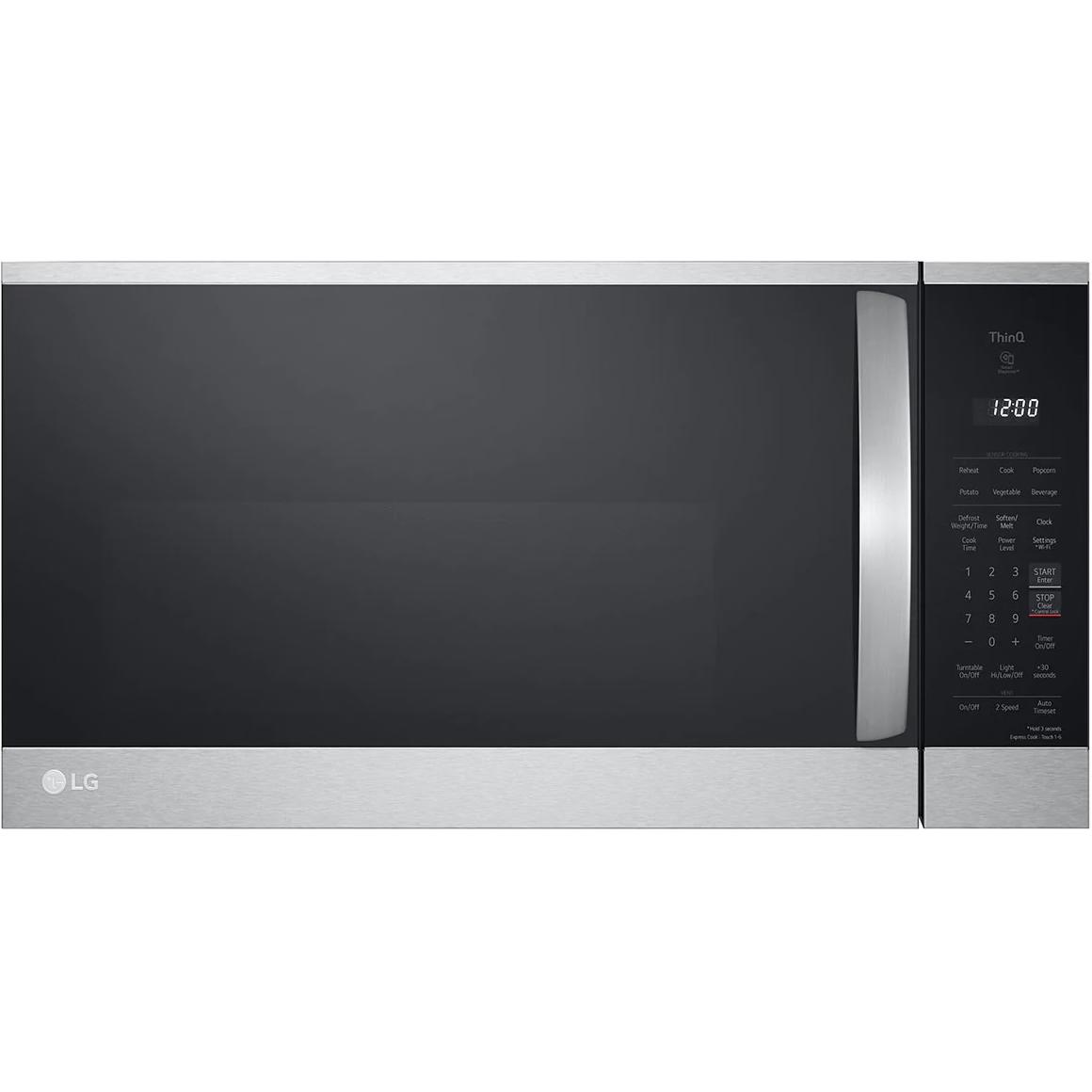 MVEM1825F LG 30-inch 1.8 cu. ft. Over-the-Range Microwave Oven with ...